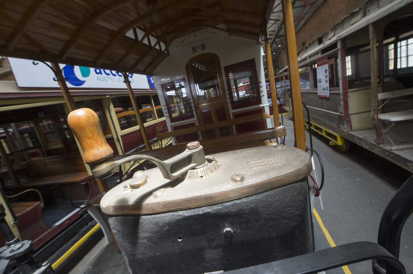 Restoring old trams, reviving lost trades